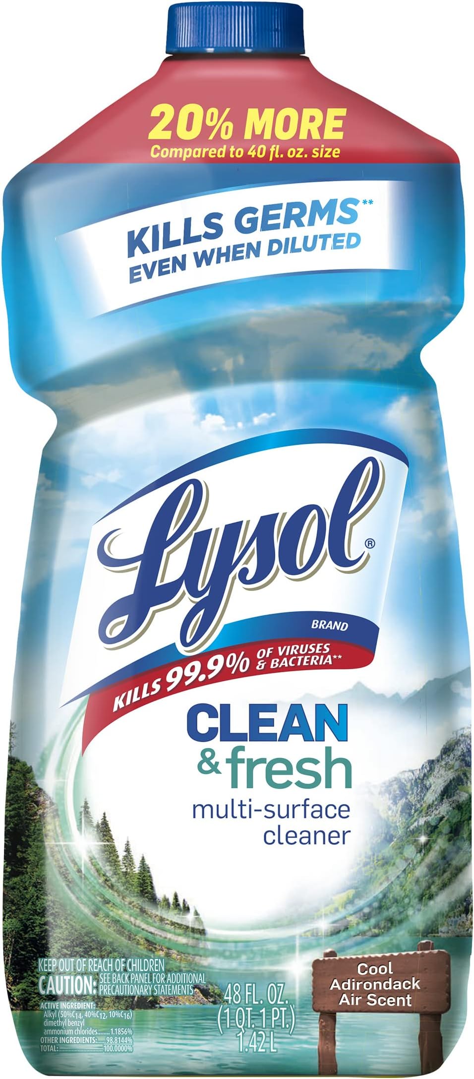 Lysol Clean & Fresh Multi-Surface Cleaner Lavender Orchid at Nicholas ...