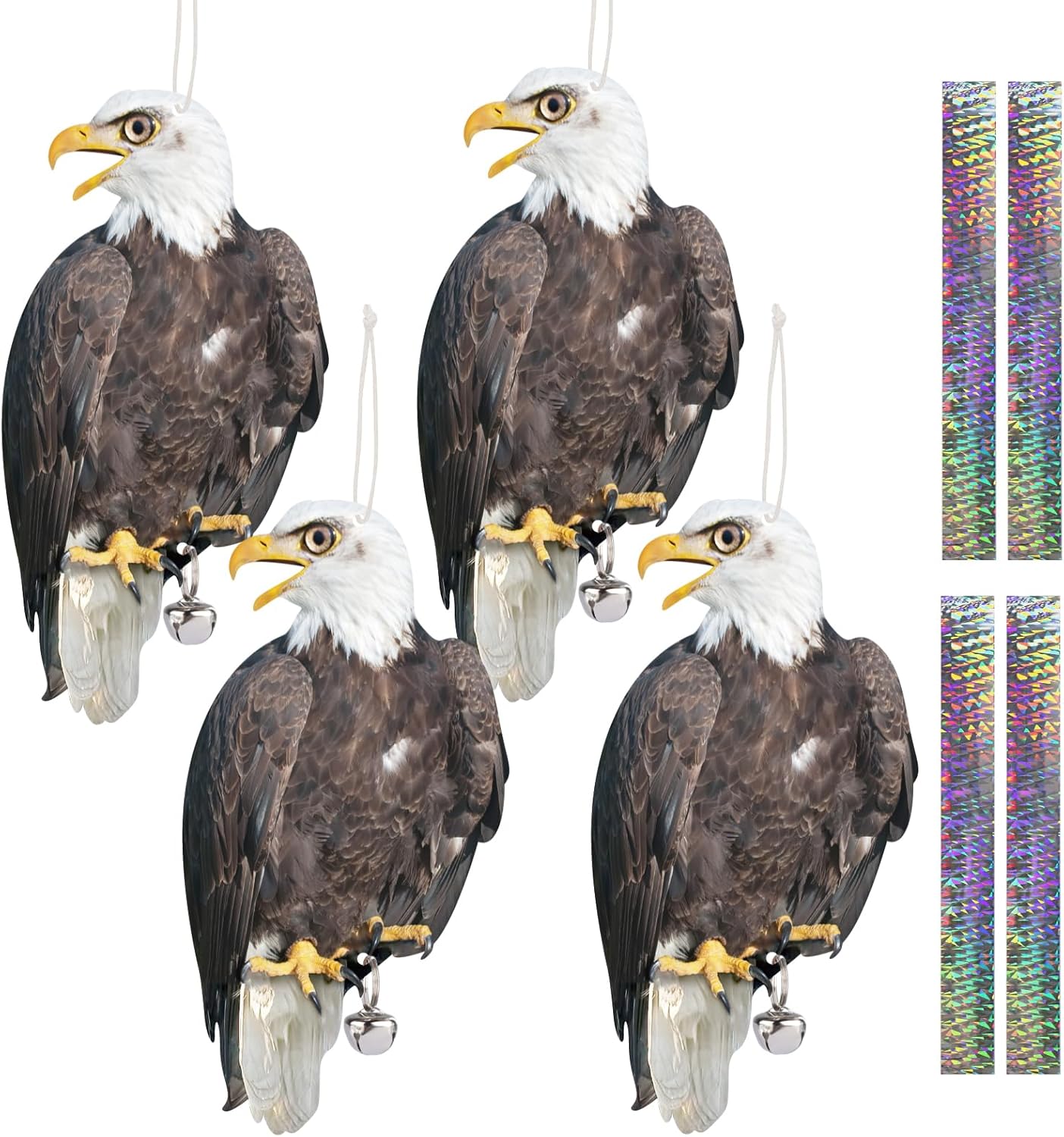 Amazon.com : Plastic Hawk to Scare Pigeon Away from Porch Patio Balcony ...