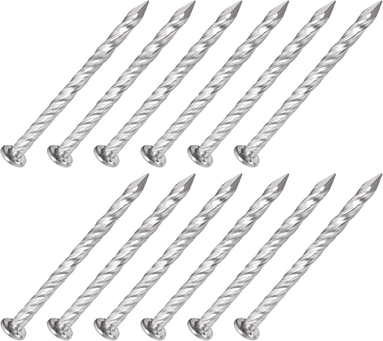 Amazon.com: METALLIXITY Fence Deck Nails (51mmx3mm) 50Pcs, 304 ...