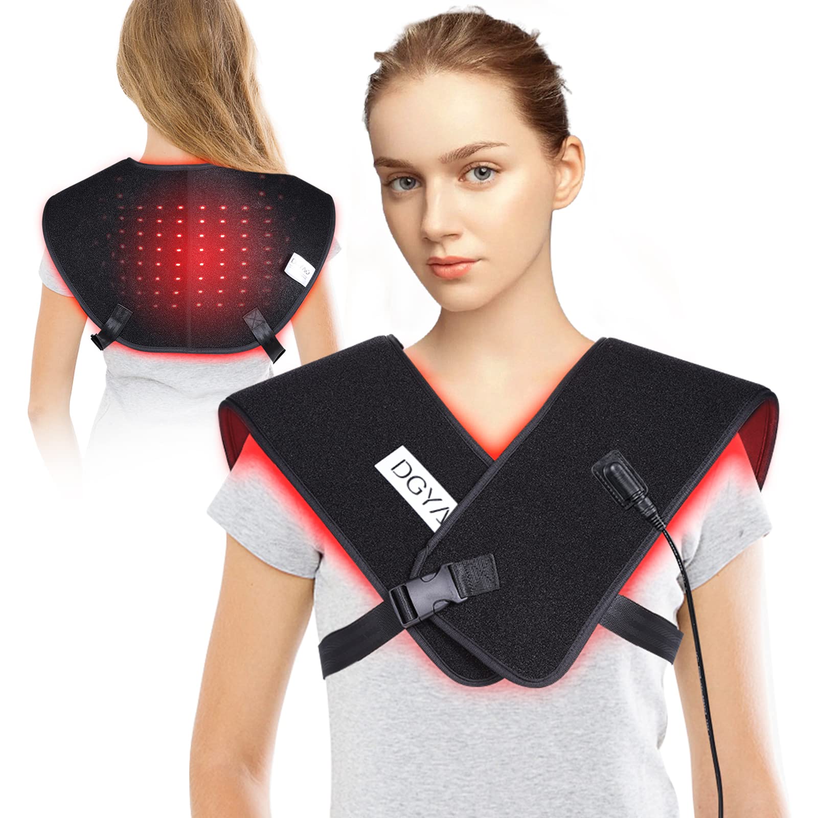 Amazon.com: DGXINJUN Red Light Therapy for Shoulder Back Body Pain ...