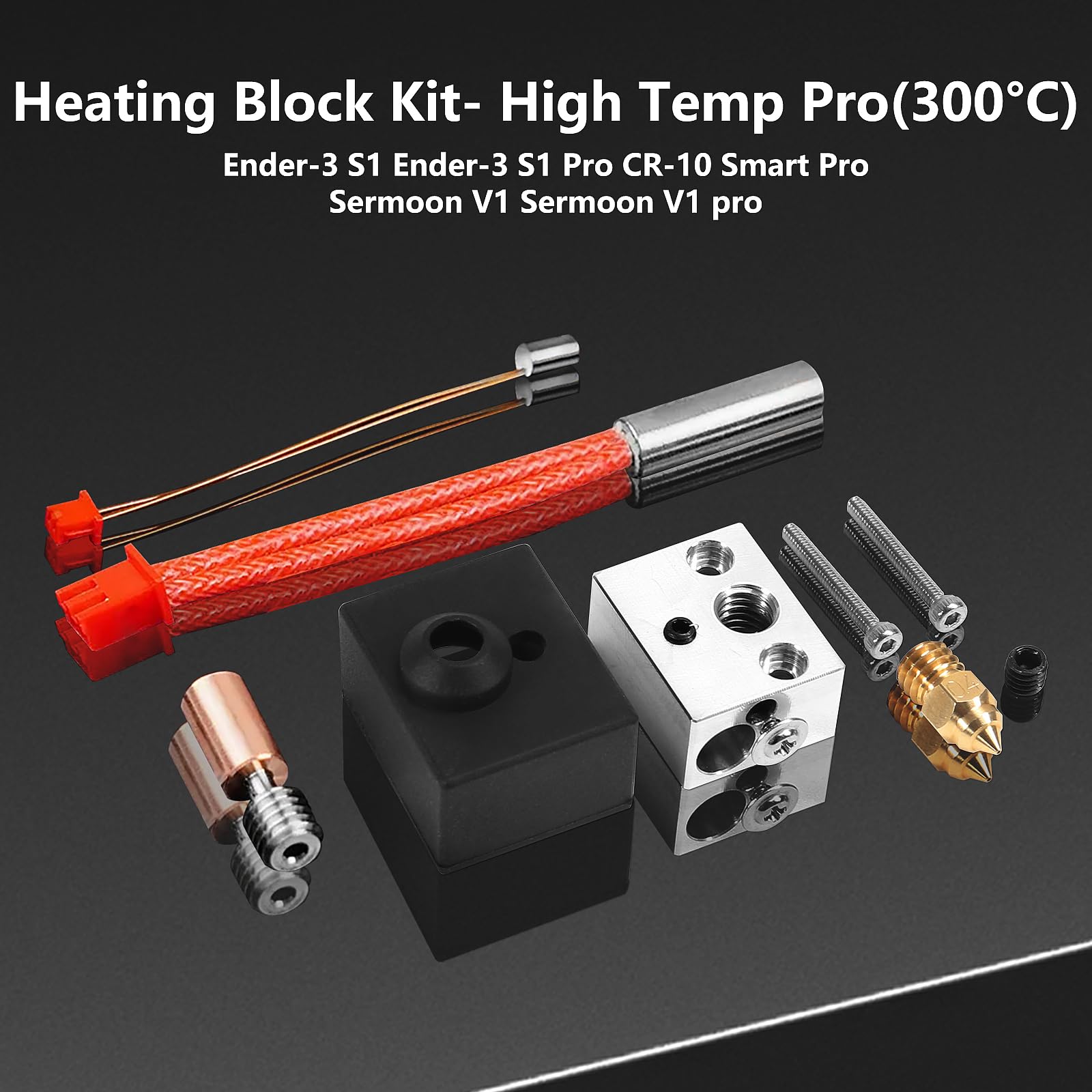 Snapklik.com : QCCAN Sprite Extruder Upgrade Heater Block Hotend Kit ...