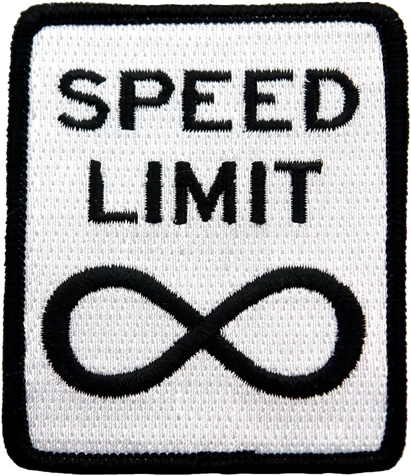 Amazon.com: Red Stop Sign Embroidered Patch Iron-On Highway Road Biker ...