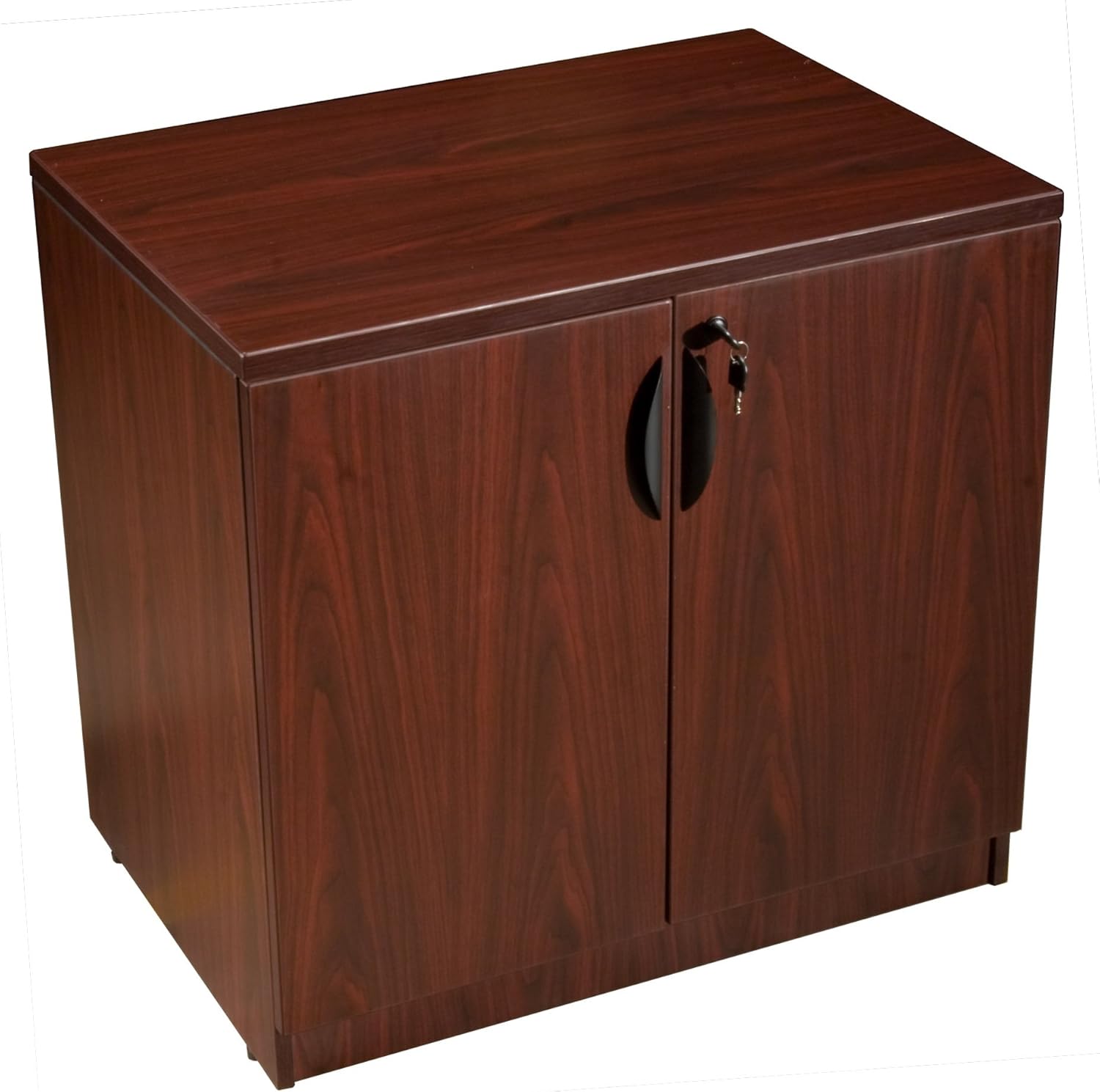 Amazon.com: Boss Storage Cabinet, Mahogany : Home & Kitchen