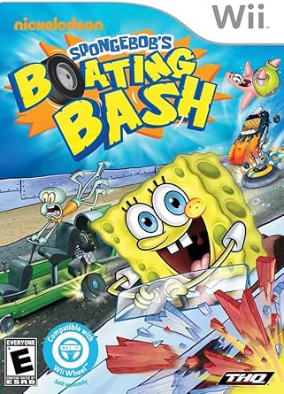Spongebob Boating Bash - Nintendo Wii : Amazon.com.br: Brinquedos e Jogos