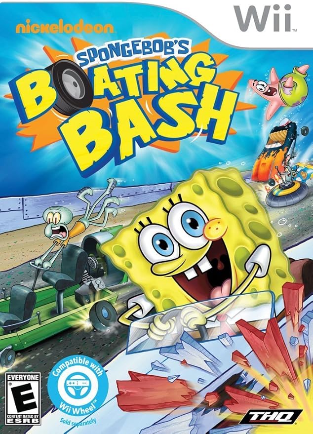 Spongebob Boating Bash (Wii) : Amazon.co.uk: PC & Video Games