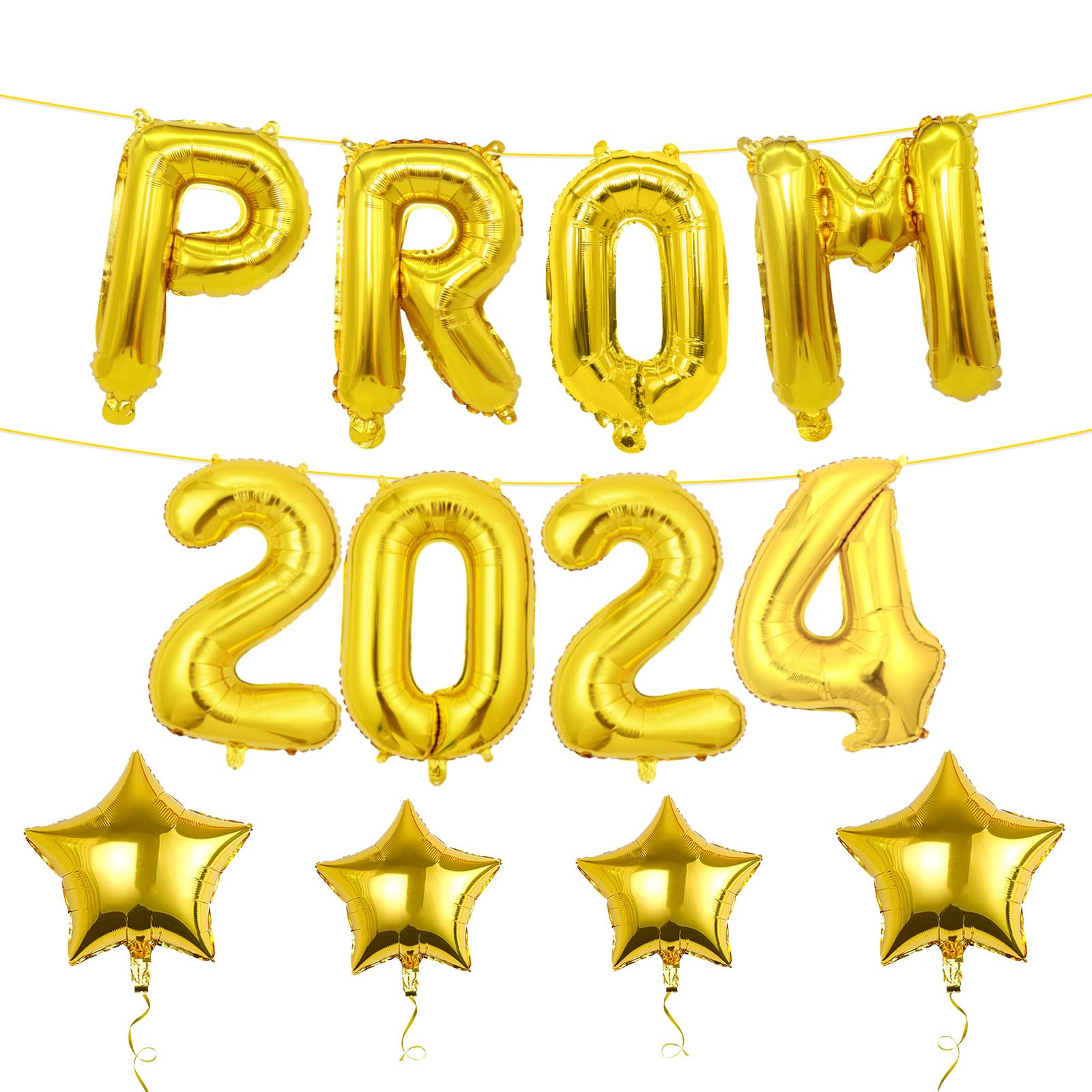 Prom Decorations 2024 Graduation Decorations 16 Inch Prom 2024 Letter ...