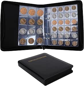 Amazon.com: Coin Books for Collectors, 360 Pockets Coin Collection ...