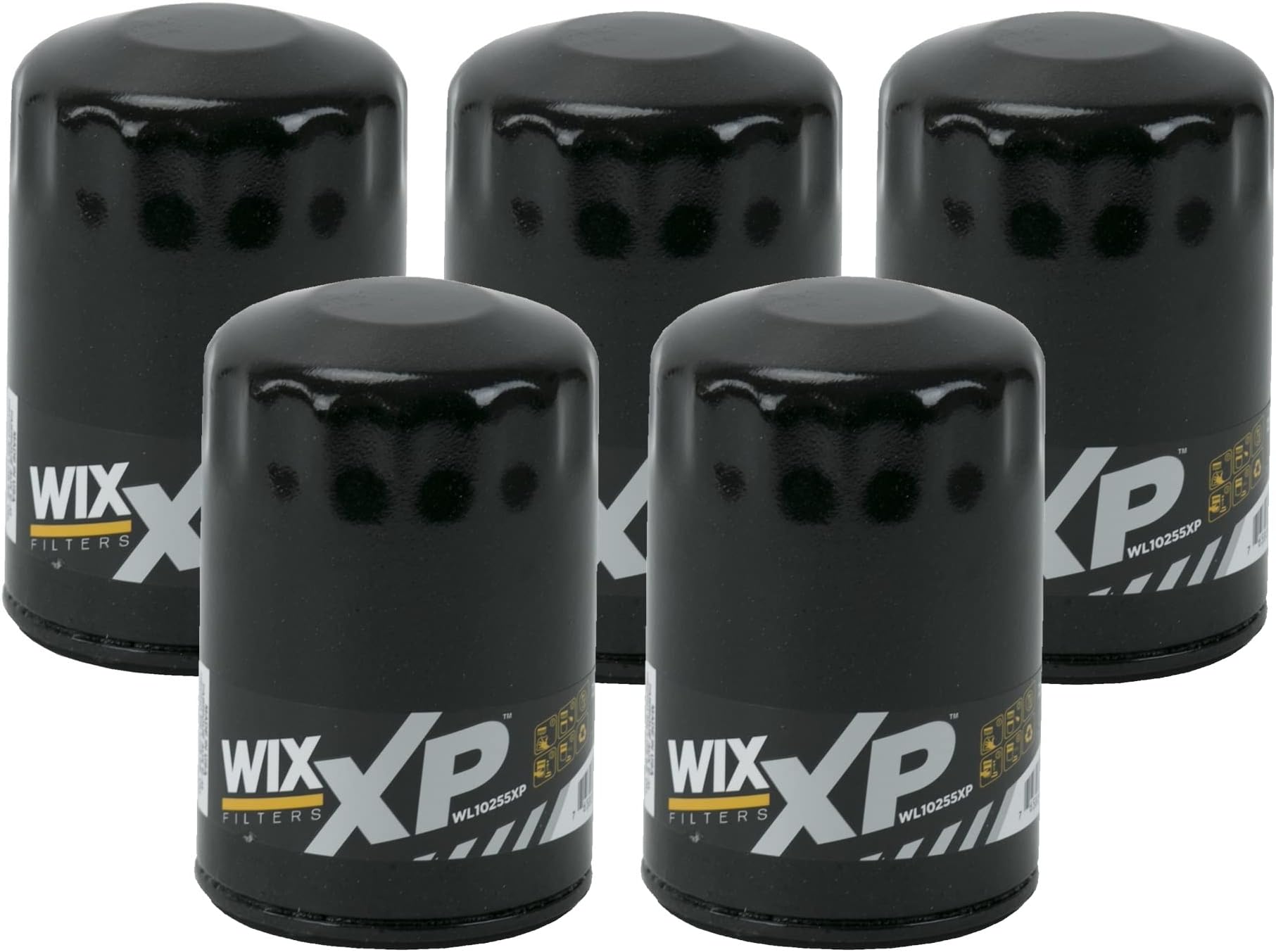 Amazon.com: Set of 5 Engine Motor Oil Filters For Buick Cadillac ...