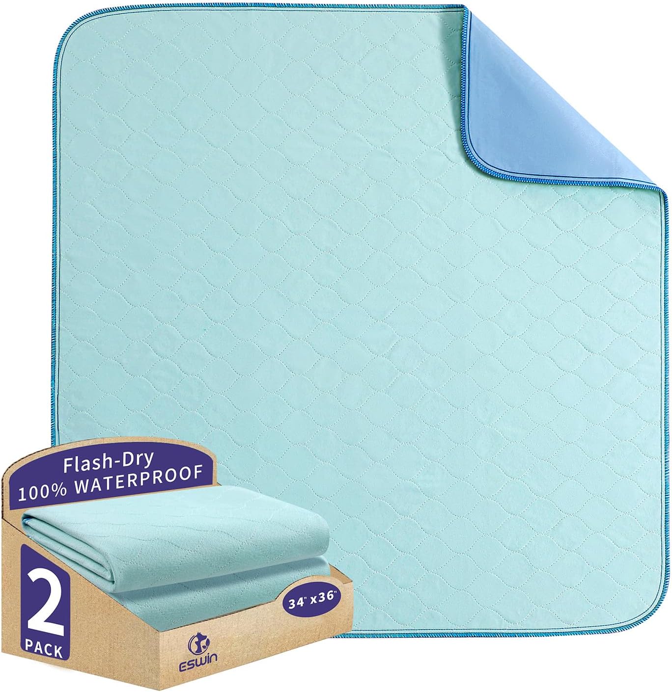 Amazon.com: Bed Pads Washable Waterproof,Washable Underpads,Super ...