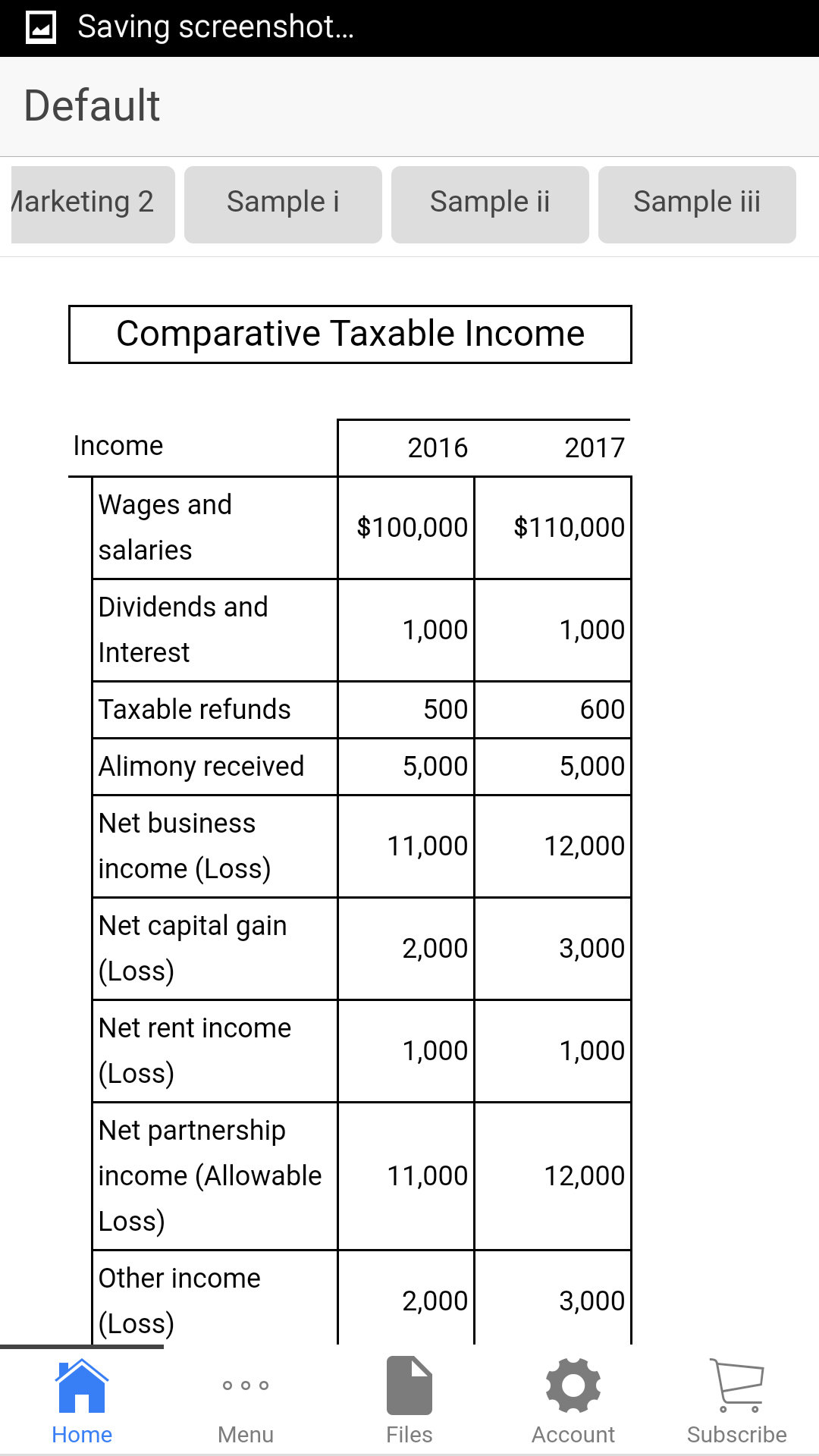 Business Income Statement - App on Amazon Appstore