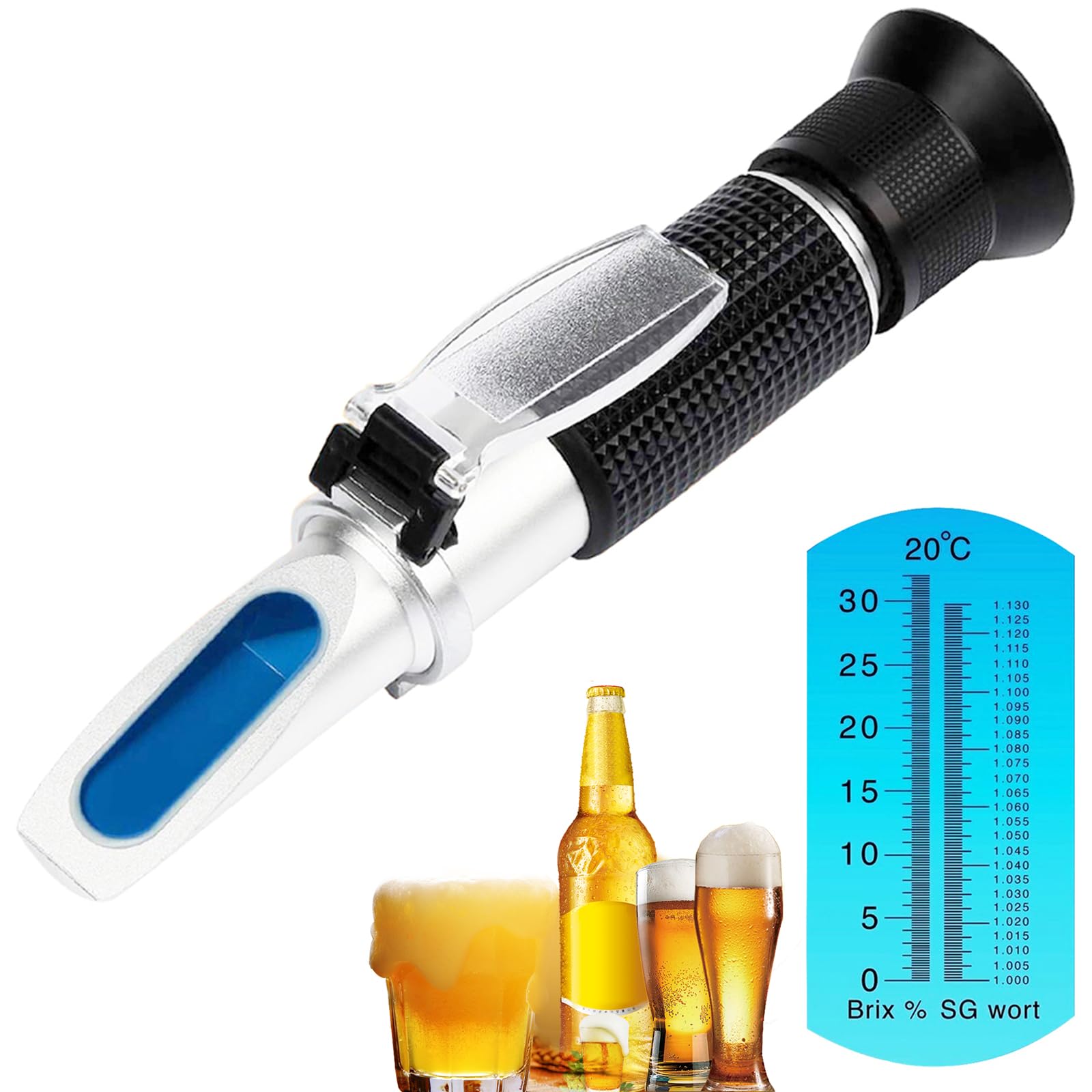 Snapklik.com : Brix Refractometer For Beer Brewing Wort Refracotmeter ...