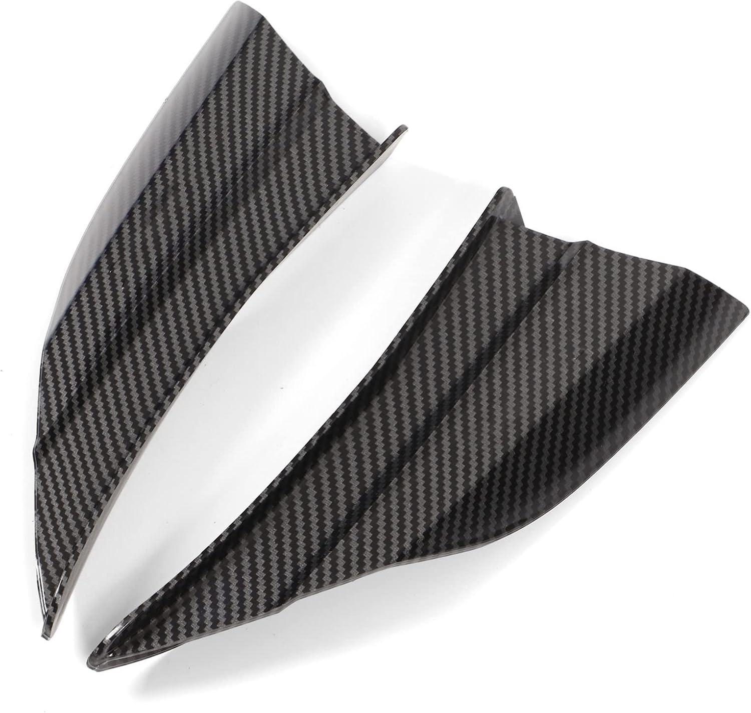 1 Pair Motorcycle Aerodynamic Wing, Side Wings Windshield Fairing Side ...