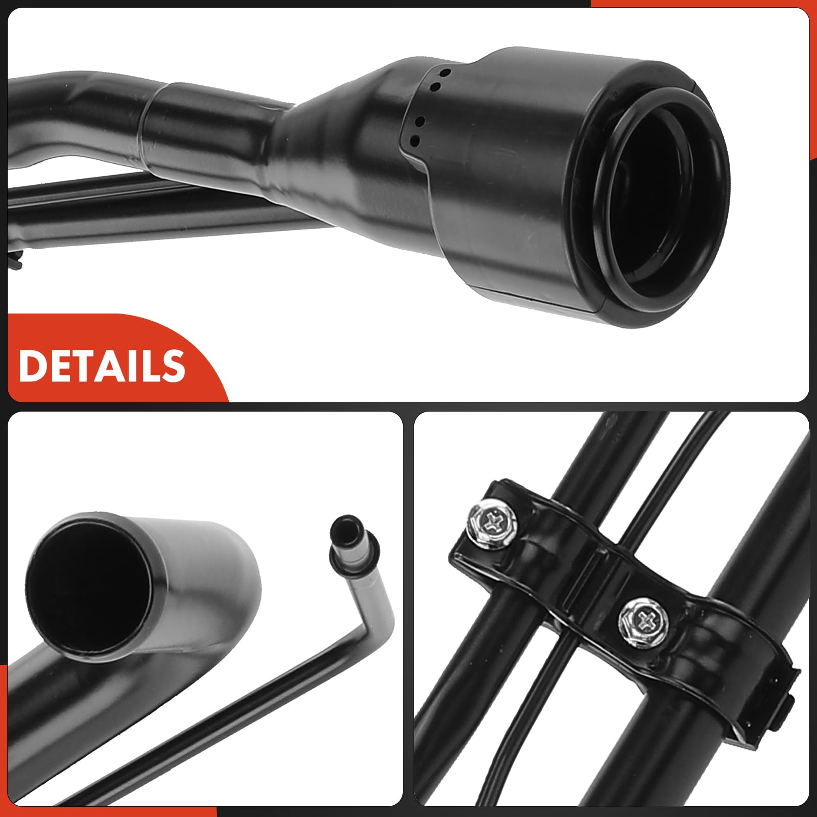 A-Premium Fuel Tank Filler Neck Pipe Hose Compatible with Toyota ...