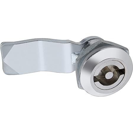 KEYMAN Steel Panel Lock Knob Type KTISN - Black and Silver finish ...