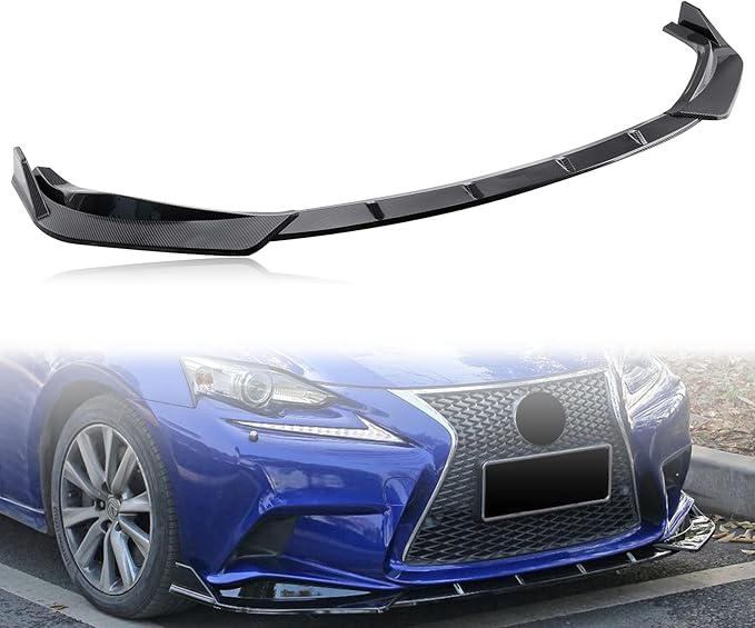 Amazon.com: MotorFansClub 3pcs Front Bumper Lip Fit for Lexus IS250 ...