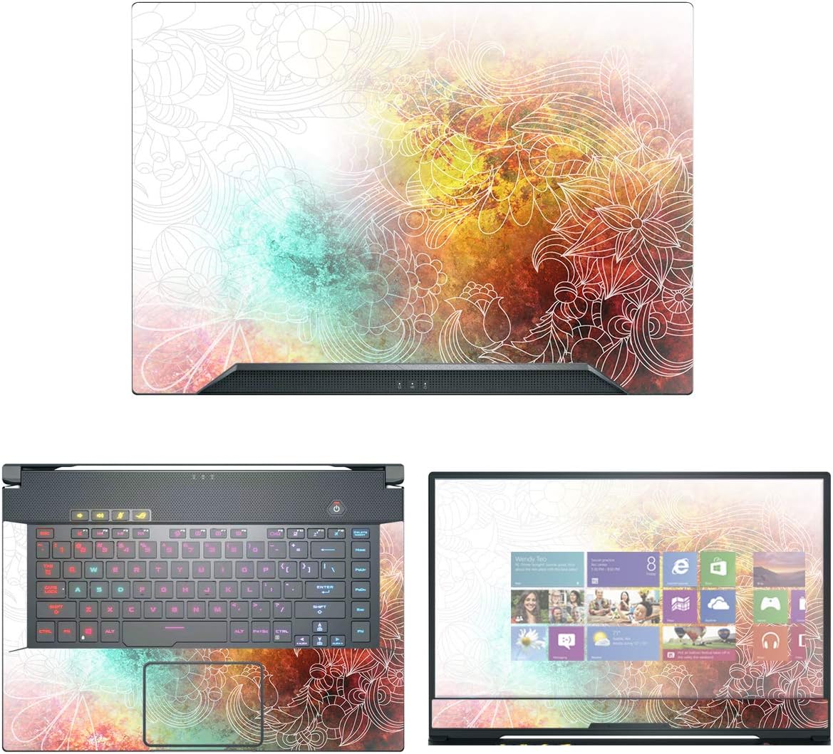 Amazon.com: Decalrus - Protective Decal Skin Sticker for ASUS ROG ...