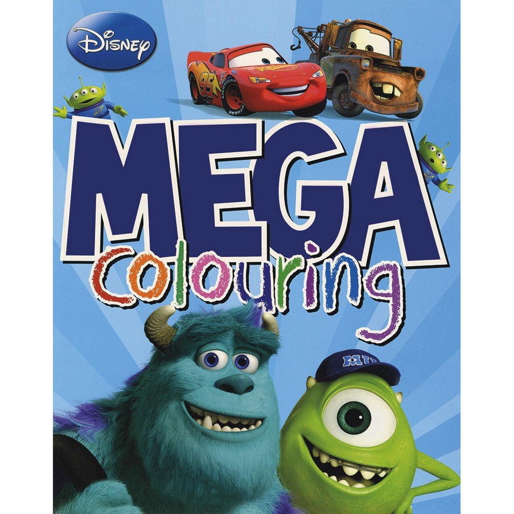 Disney Pixar Mega Colouring: Amazon.co.uk: Disney: 9781472340863: Books