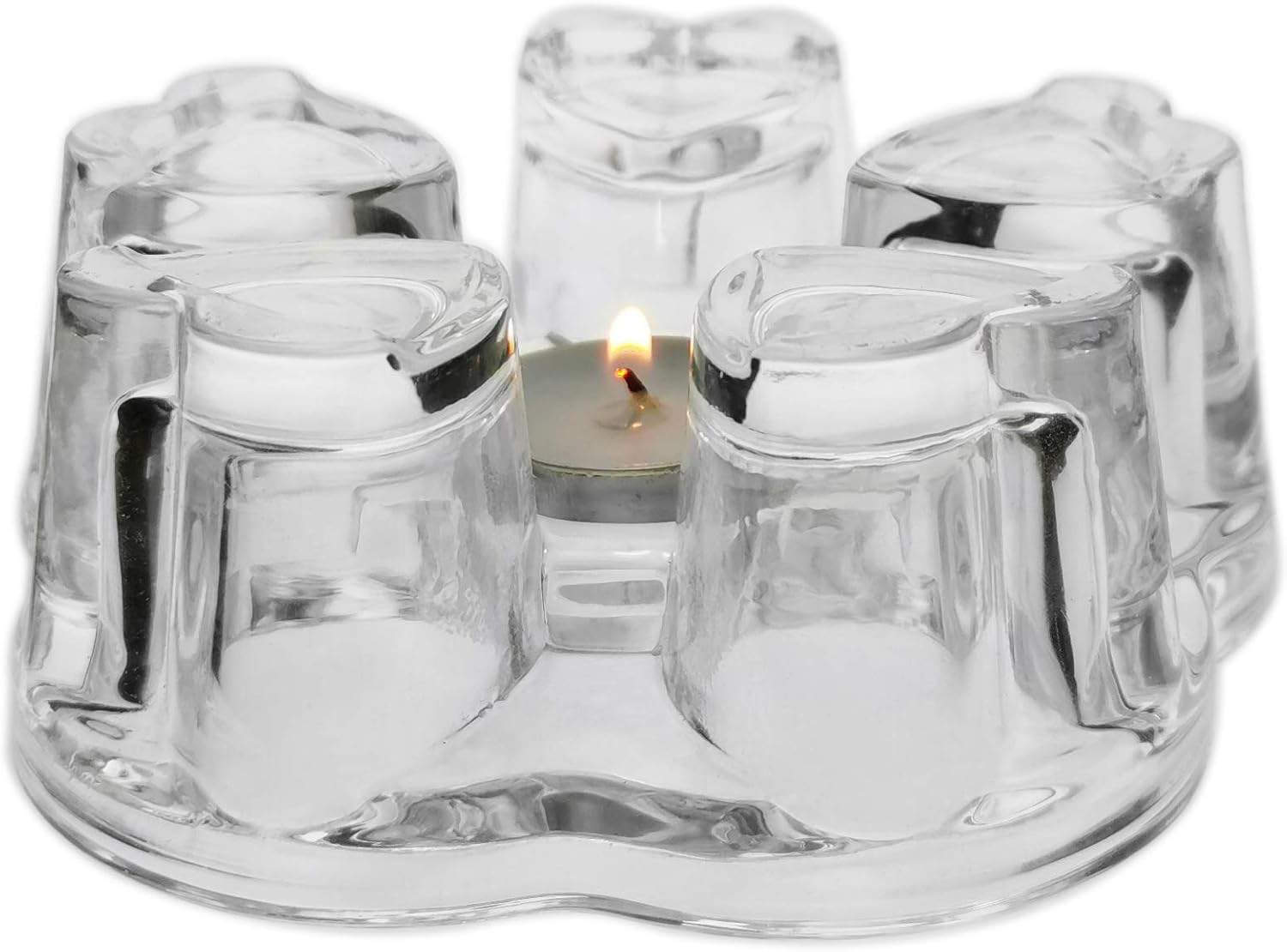 Amazon.com | Glass Filtering Tea Maker Teapot with a Warmer and 6 ...
