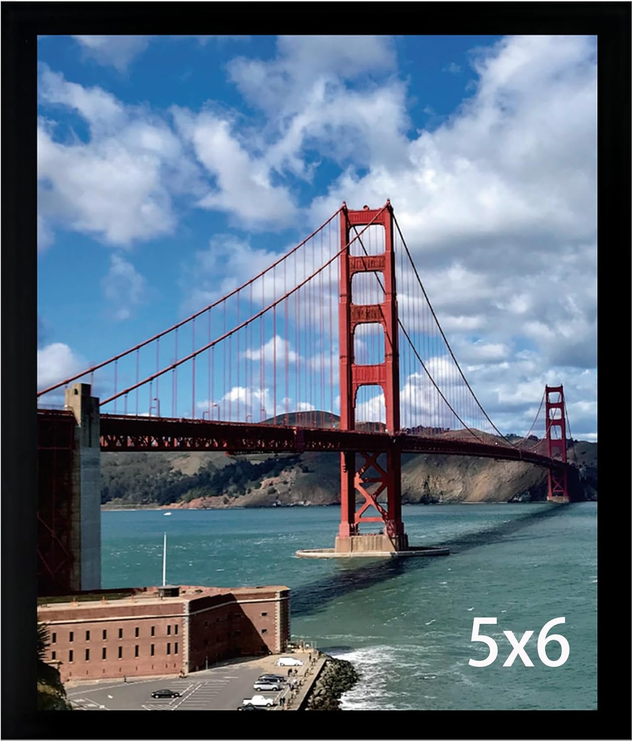 Amazon.com - LUCKYLIFE 5x6 Picture Frame, Black Photo Frames for Wall ...