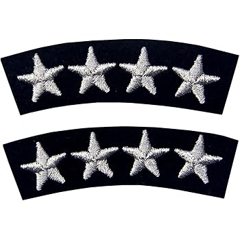 Amazon.com: Military 3 Star General Logo - 2 FOR THE PRICE OF ONE ...