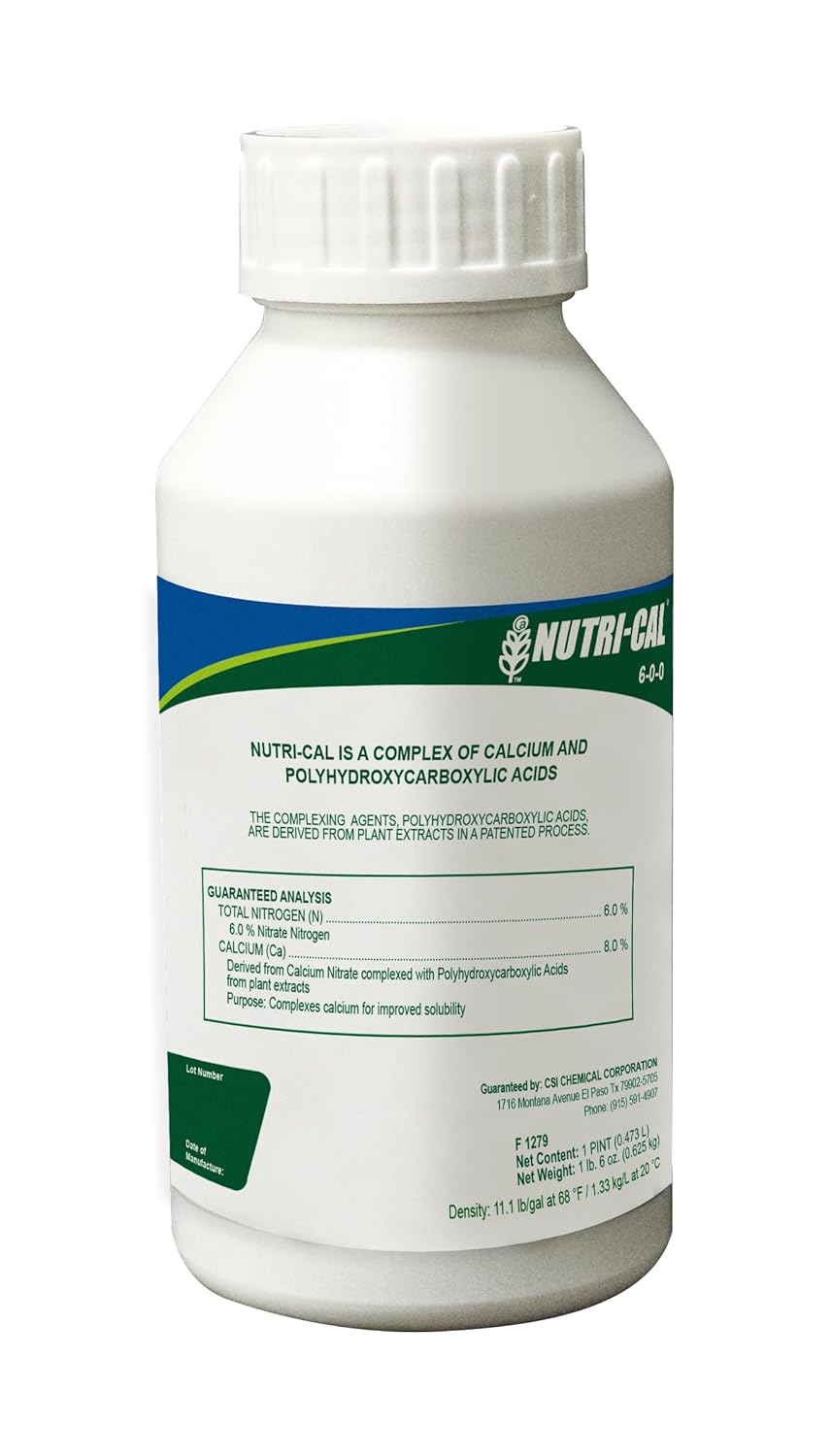 Nutri-Cal 16oz Calcio para plantas Suplemento líquido con respuesta ...