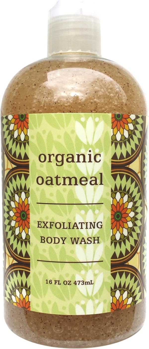 Amazon.com : Greenwich Bay ORGANIC OATMEAL Exfoliating Body Wash ...