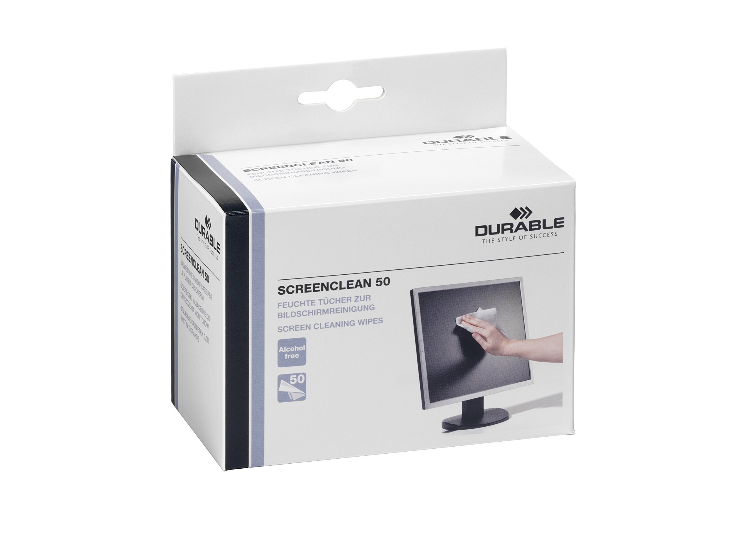 Durable SCREENCLEAN Biodegradable Screen Cleaning Wipes, for Phones ...
