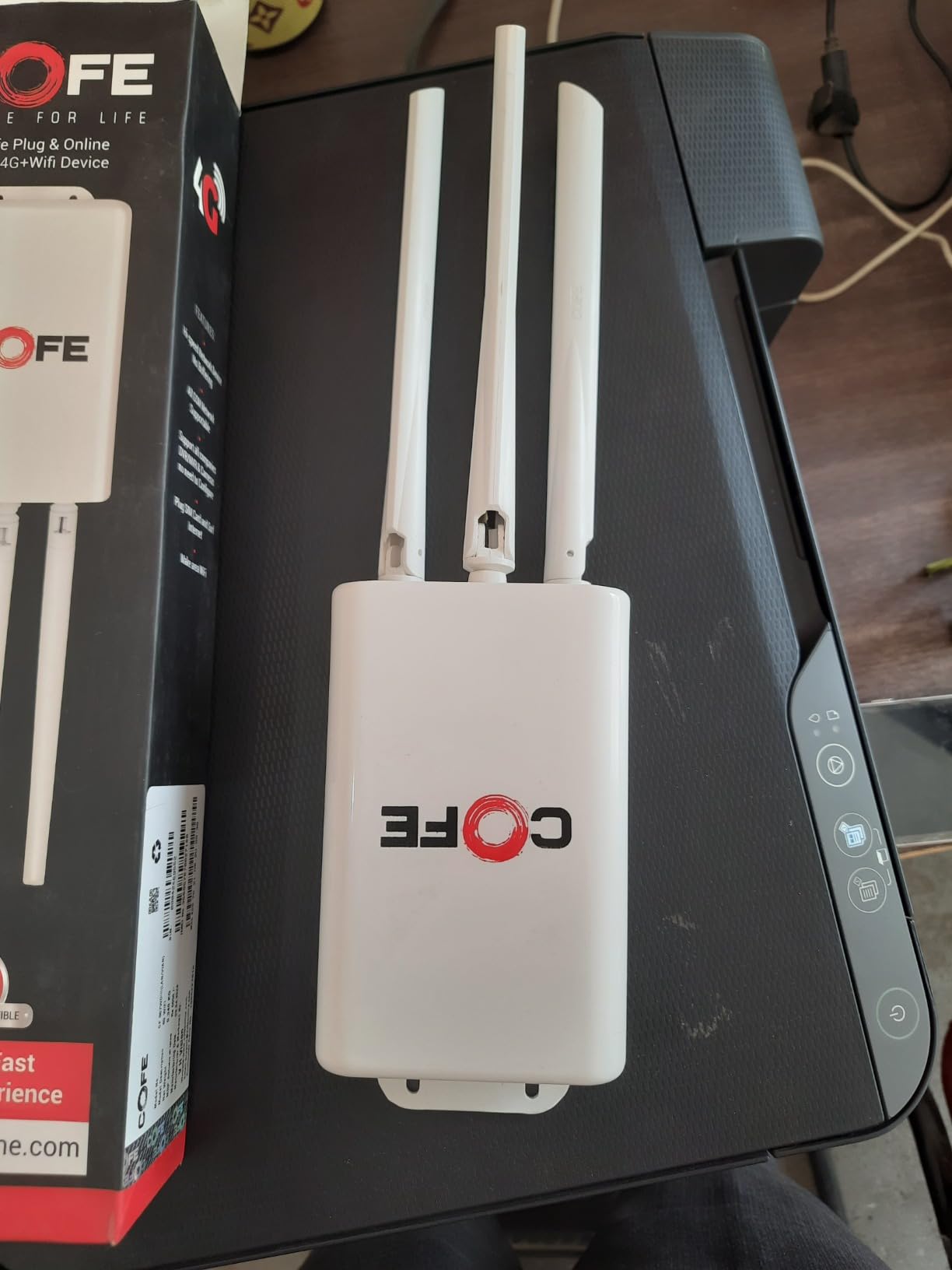 COFE CF-807 WDIII with 300Mbps Speed 4G & 5G Sim Support Wi-Fi Router ...