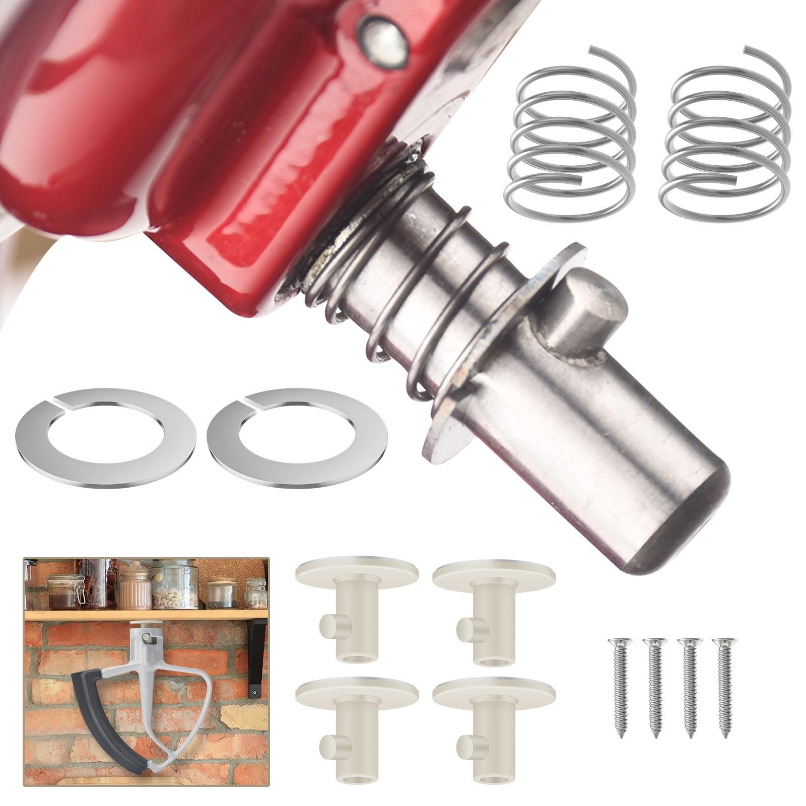 Amazon.com: Quick Install Spring and Washer for Kitchen-Aid Tilt-head ...