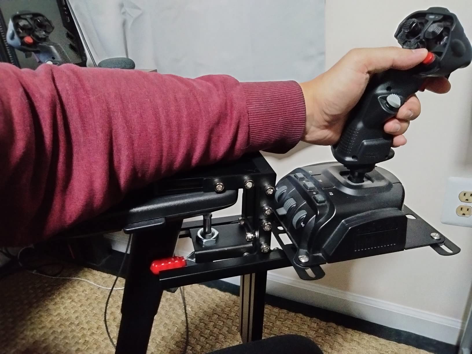 $8/mo - Finance J-PEIN (Upgraded): the desk mount for the flight sim ...