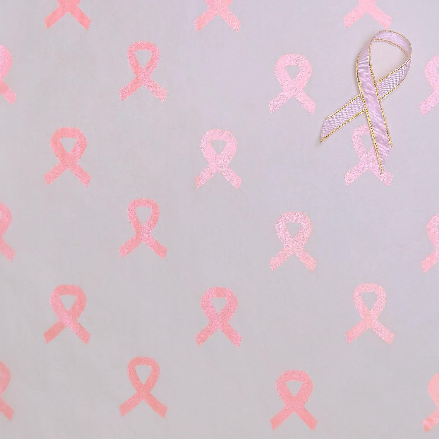 Amazon.com: MR FIVE 30 Sheets Large Size Salmon Pink Breast Cancer ...