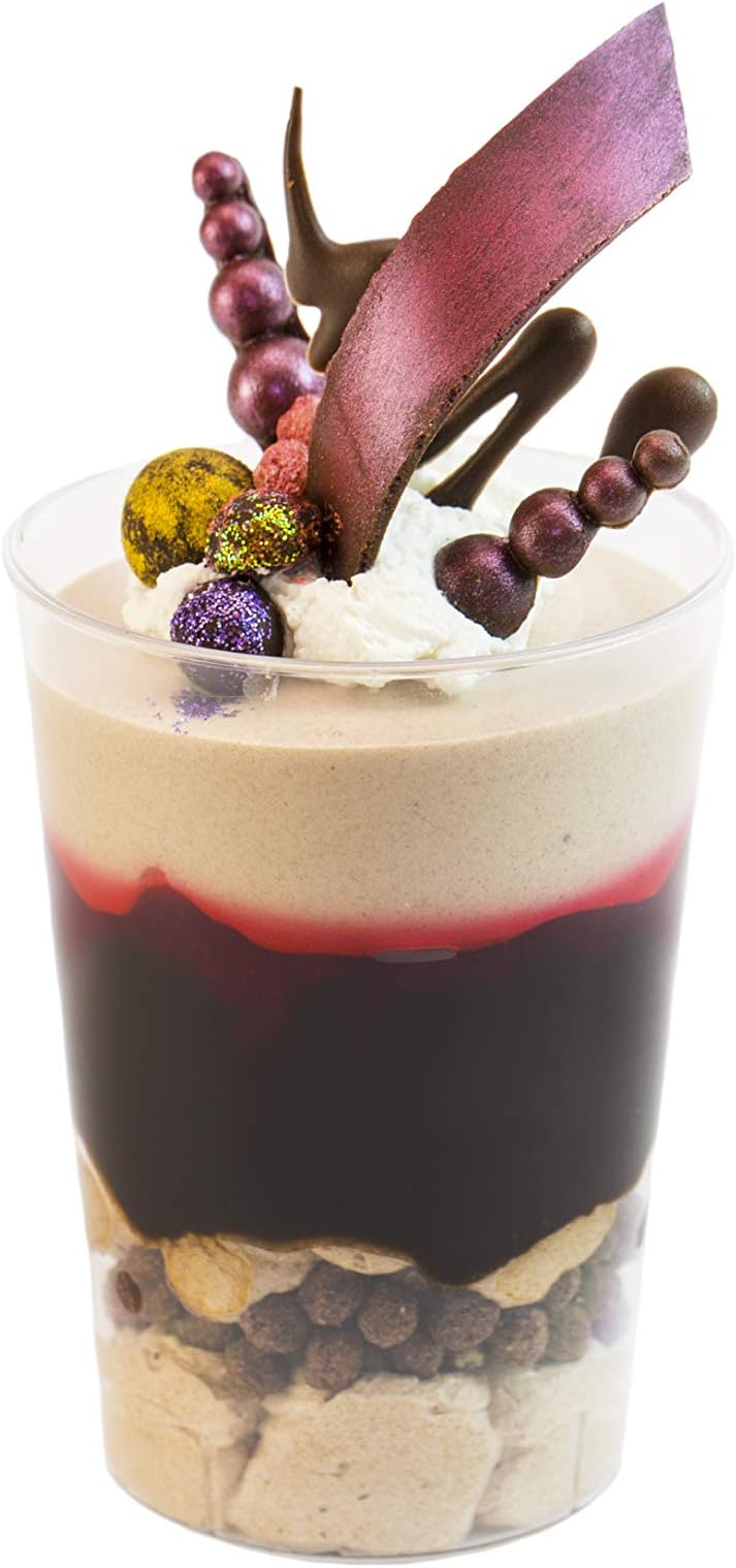 Amazon.com: Round Shot Cups - 3 ounce - 100 Count - Spoons Included ...