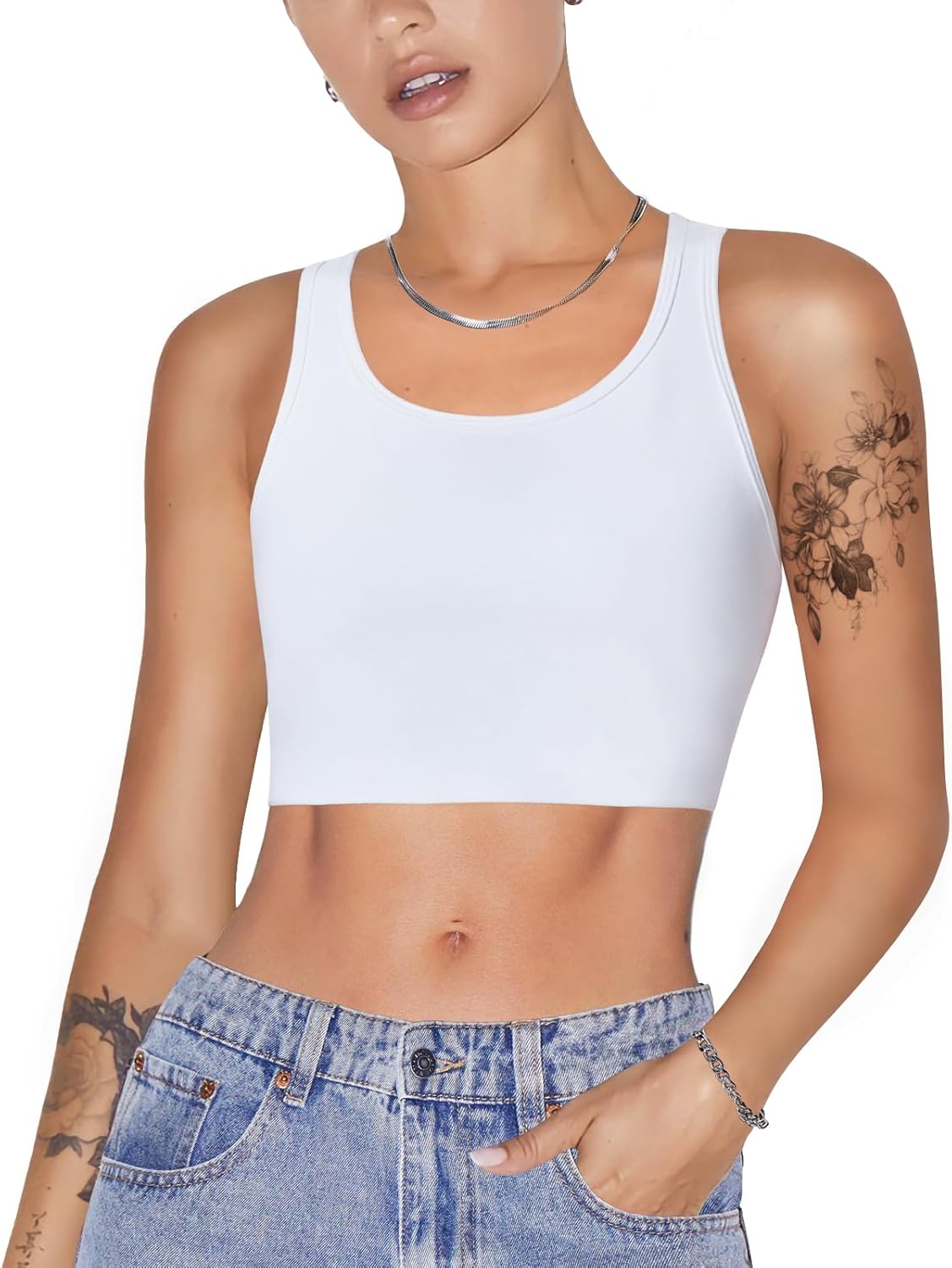 LODAY Chest Binder for Women FTM Binder Bra Bandage-Free Trans Binder ...