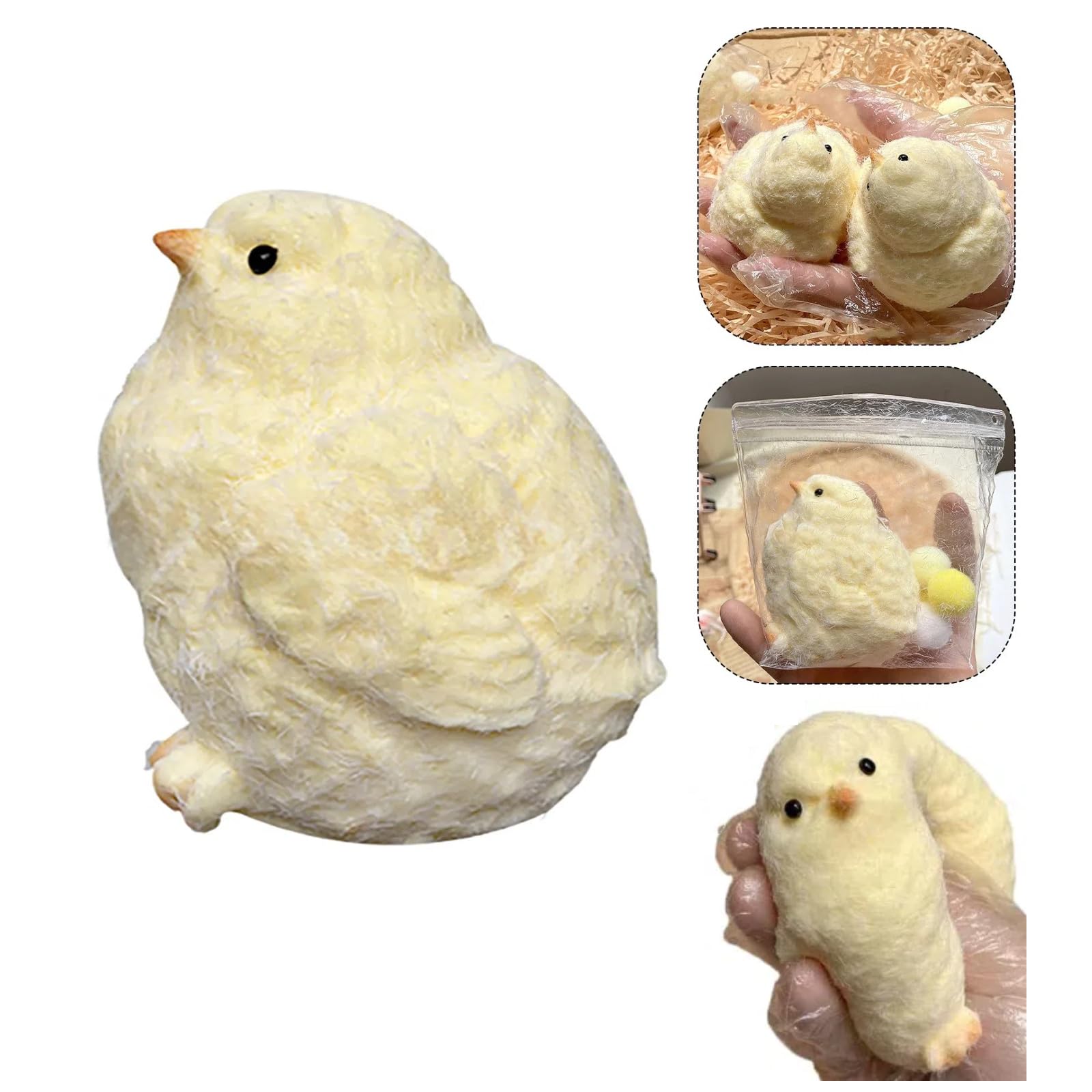 Chicken Taba Squishy, Stress Relief Taba Squishy Toy, Silicone Cute ...