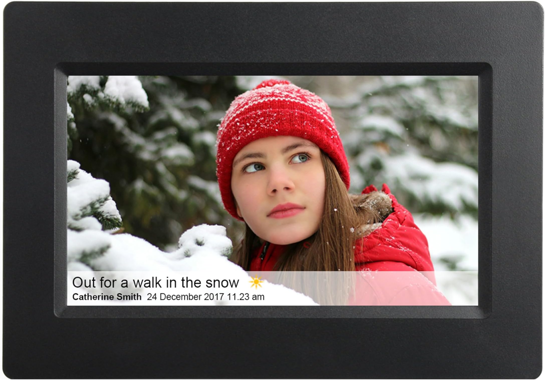 Amazon.com : Supersonic SC-7110W 10-Inch Smart Photo Frame IPS Touch ...