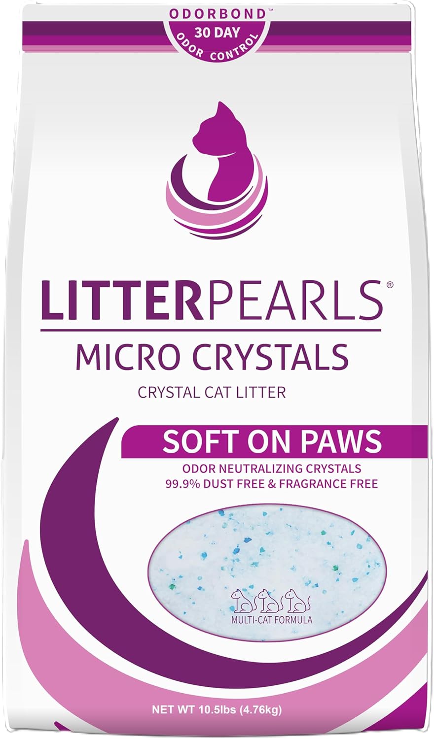 Litter Pearls Micro Crystals Cat Litter, 10.5-Pound : Amazon.ca: Pet ...