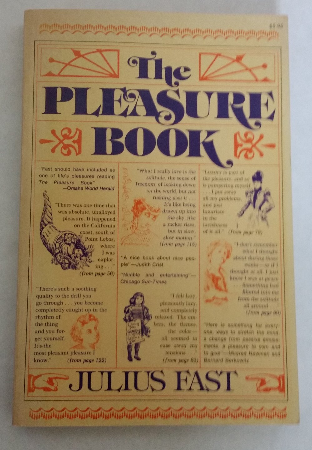 Pleasure Book: Fast, Julius: 9780812821697: Amazon.com: Books
