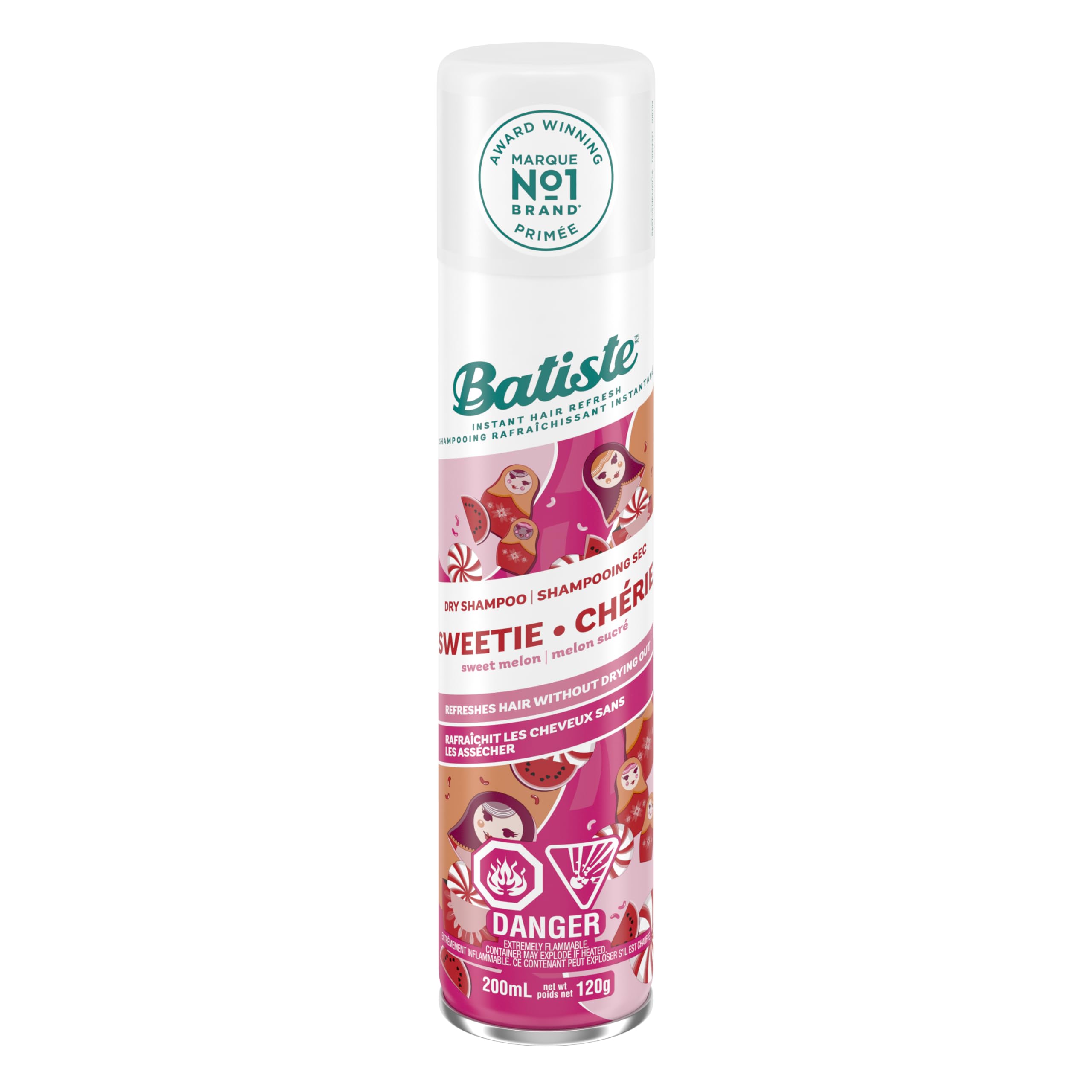 Batiste Dry Shampoo Spray, Sweetie Scent, 200-ml : Amazon.ca: Beauty ...
