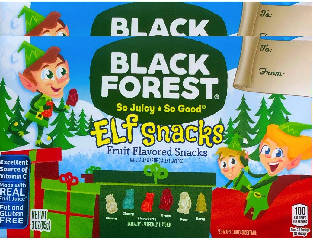 Amazon.com: NEW Black Forrest Elf Snacks Fruit Flavored Snacks Net Wt ...