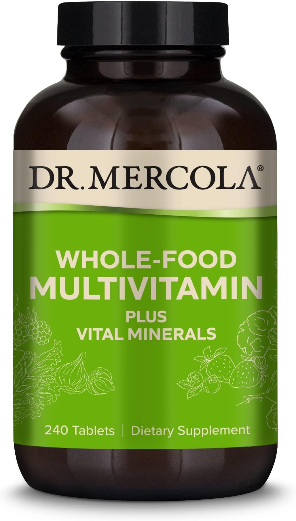 Amazon.com: Dr. Mercola Whole Food Multivitamin Plus Vital Minerals ...