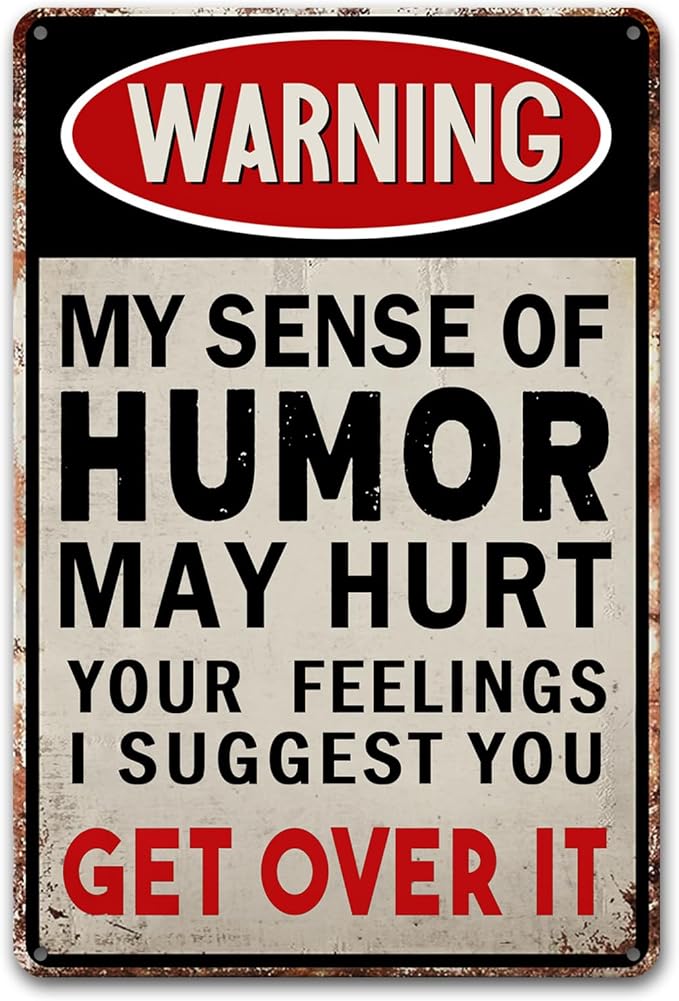 Amazon.com: Bestylez Funny Garage Sign Man Cave Vintage Metal Sign For ...