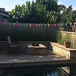 Amazon.com: HESTYA 42 Pieces Colorful Pennant Banner Flag Multicolor ...