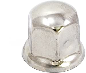 Amazon.com: Best In Auto Stainless Steel Wheel Simulators 32 Mm Lug Nut ...