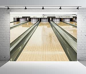 Amazon.com : BELECO 15x8ft Fabric Bowling Backdrop for Photography Let ...