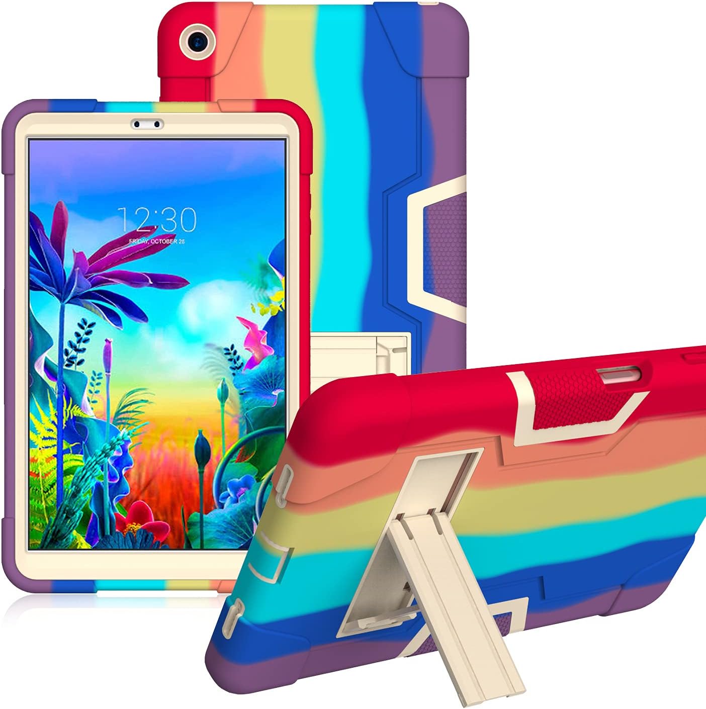 Amazon.com: Cherrry for LG G Pad 5 10.1 Inch Tablet Case,Heavy-Duty ...