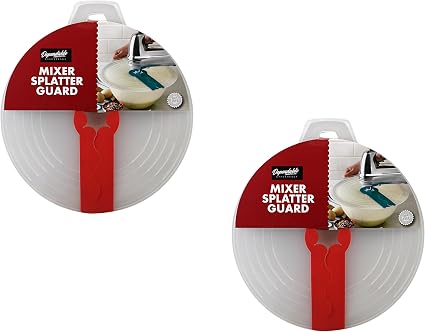 Amazon.com: 12 Inch Mixing Bowl Splatter Guard – BPA-Free Anti-Splash ...