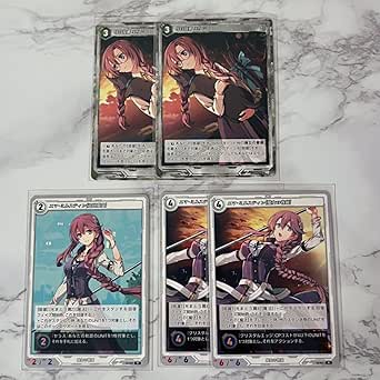Amazon.co.jp: Trails TRADINGCARDGAME Trails TCG Emma 5 Pieces : Toys ...