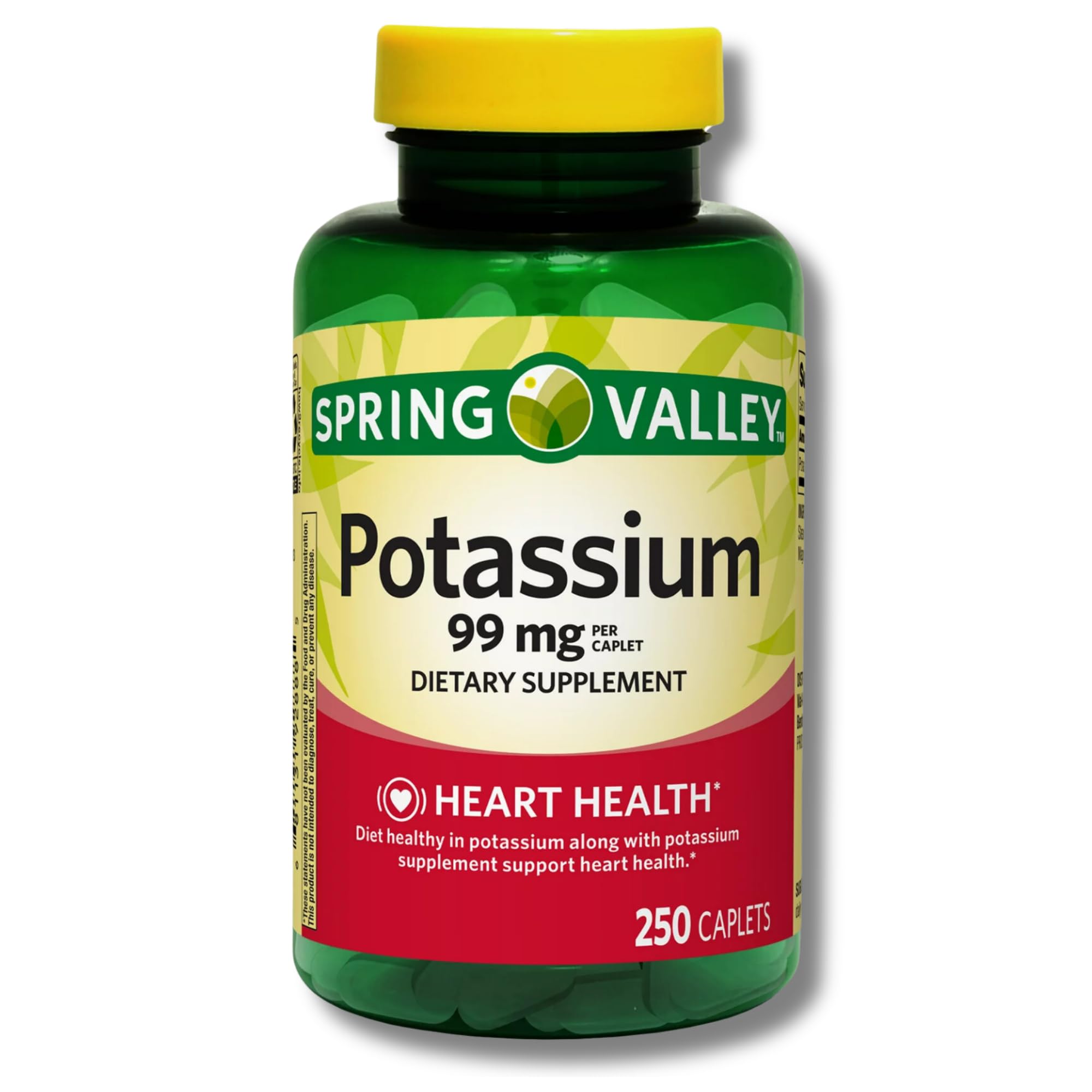 Amazon.com: Spring Valley Potassium, Potassium 99mg, Potassium ...