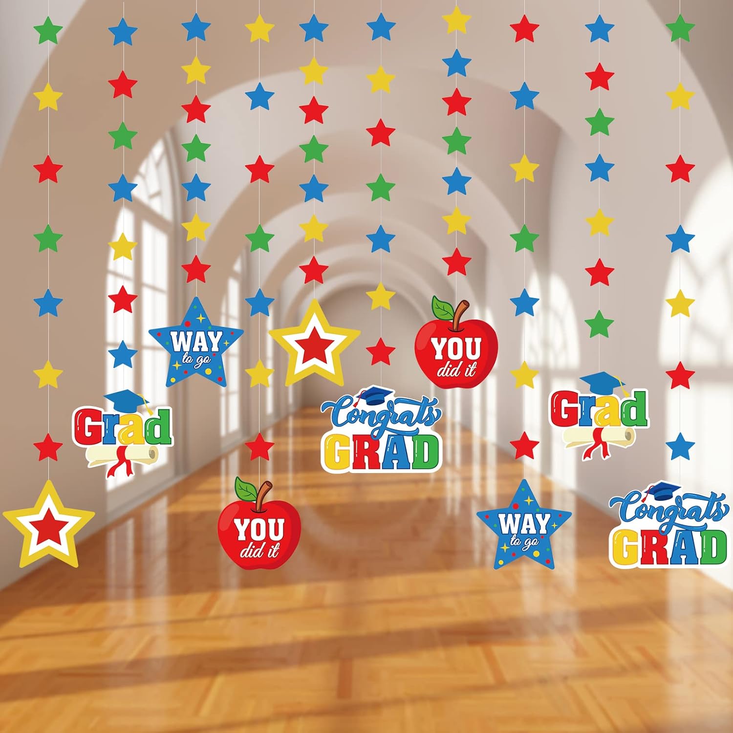 Amazon.com: Kindergarten Graduation Decorations Preschool Hanging ...