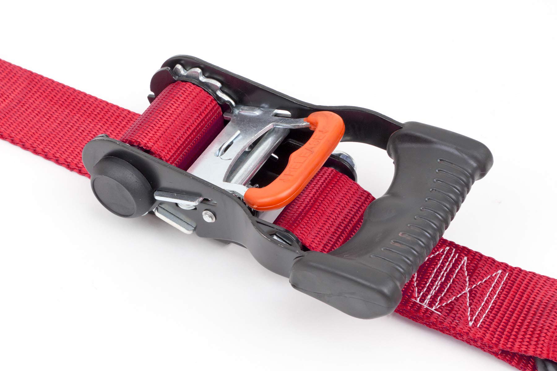 Snapklik.com : PowerTye 1.5in X 7ft Ergonomic Locking Ratchet Straps